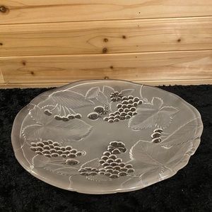 Soga | Dining | Vintage 97s Soga Japan Glass Platter | Poshmark